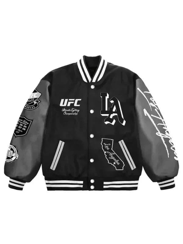 UC 311 Los Angels 2025 Black Varsity Jacket – Thread Masters INC